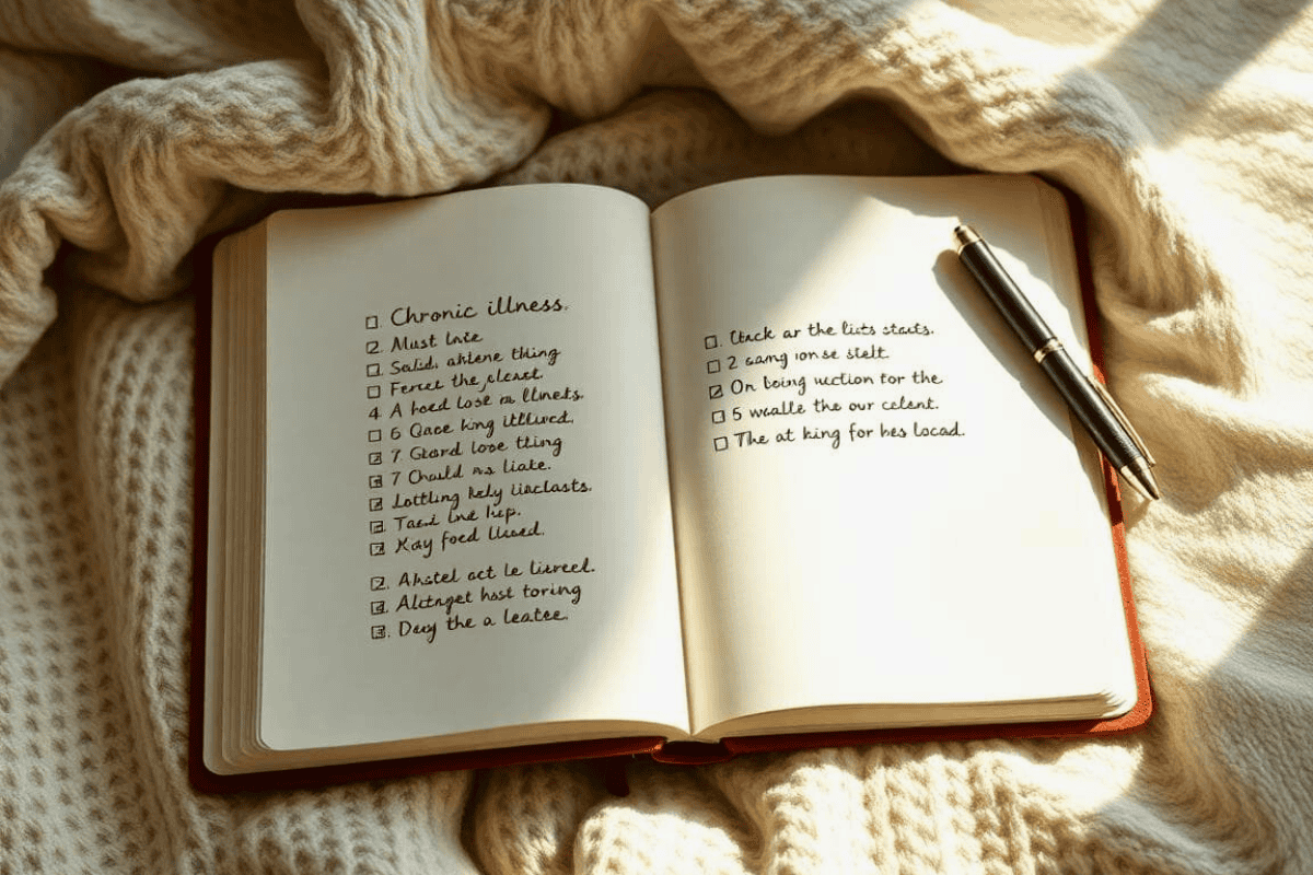Finding Calm Through Chronic Illness Journal Prompts